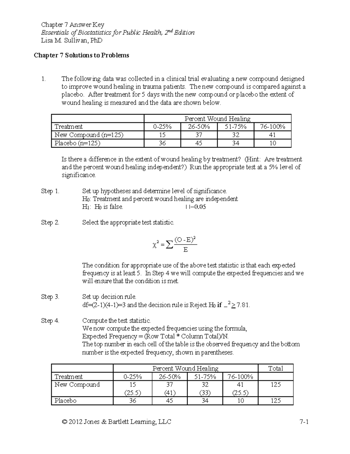 CH07 - Lecture notes 7 - Essentials of Biostatistics for Public Health ...