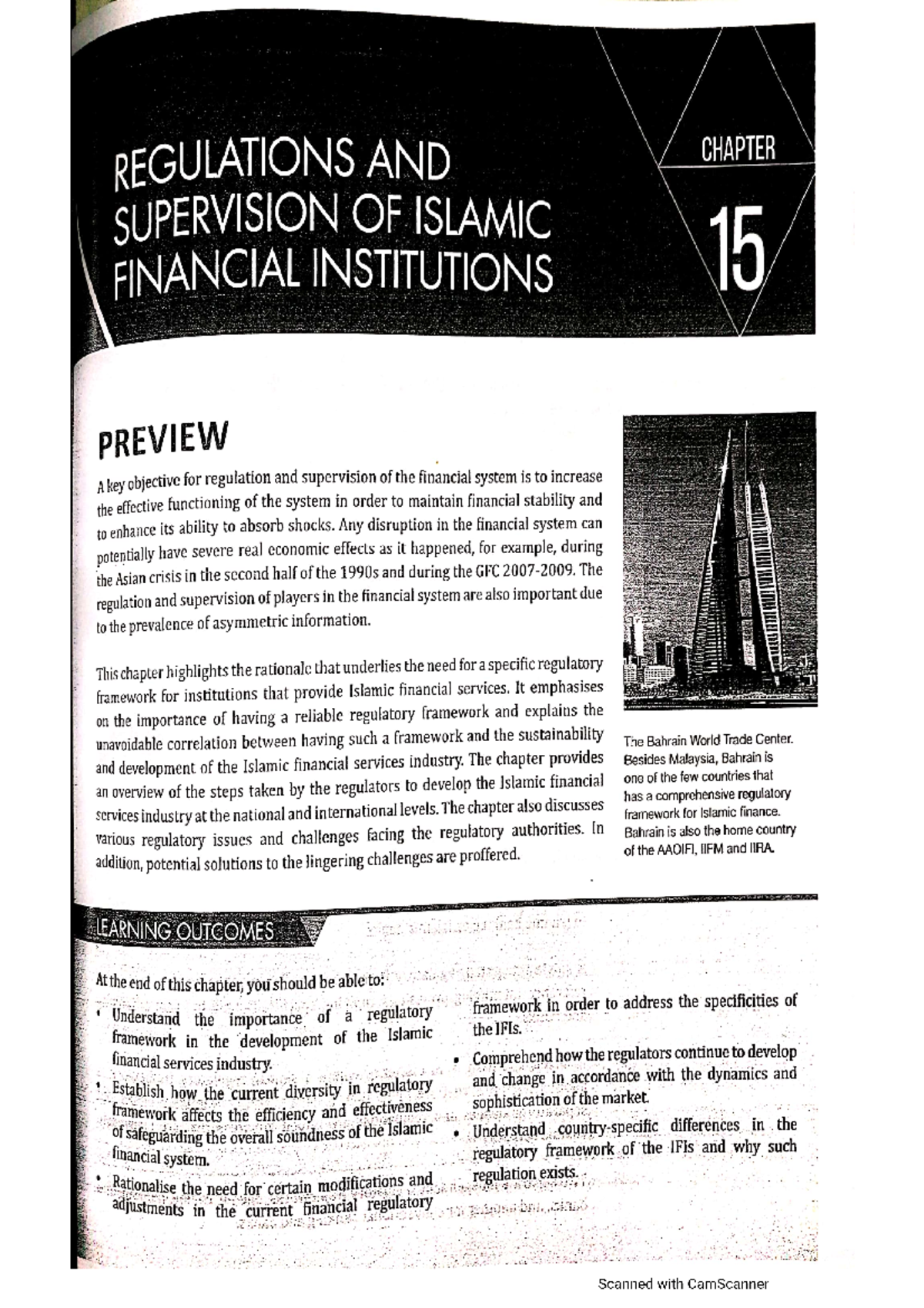 Chapter 15 - Regulations and supervisions of Islamic finacial ...