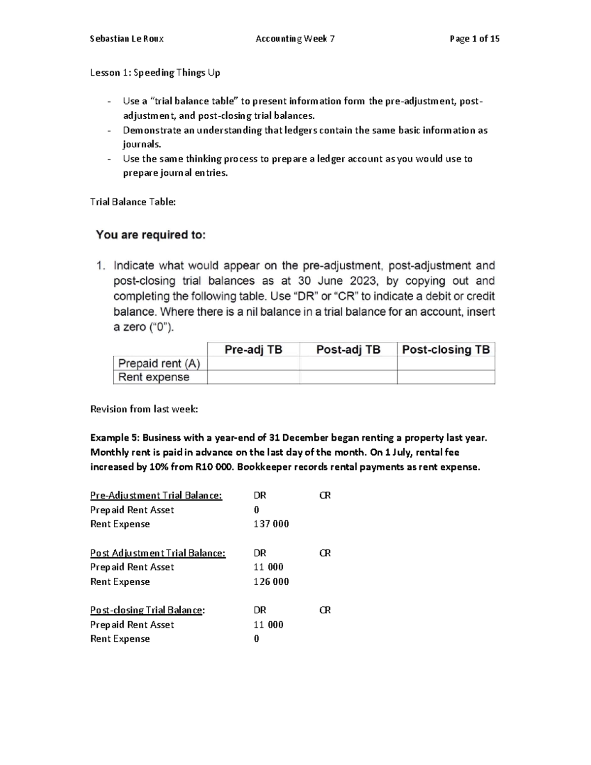 ACC week 7 - This is my summary of week 7 accounting. I hope you find ...