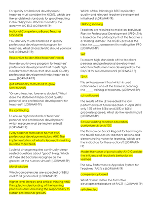 Capstone Chapter 1 3 - CHAPTER l INTRODUCTION RATIONALE OF THE STUDY ...