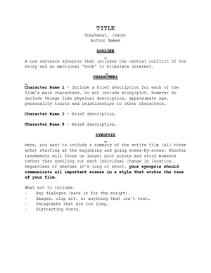 Script Format - TV PROD - VO and DIALOGUE SCRIPTS FORMAT RESEARCH ...