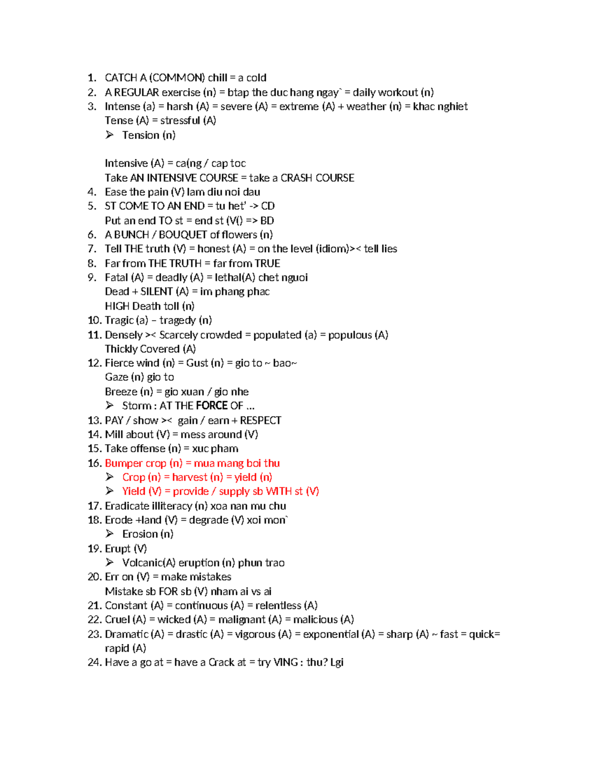 LDNC - THU 3 31 - PREMIUM - CATCH A (COMMON) chill = a cold A REGULAR ...