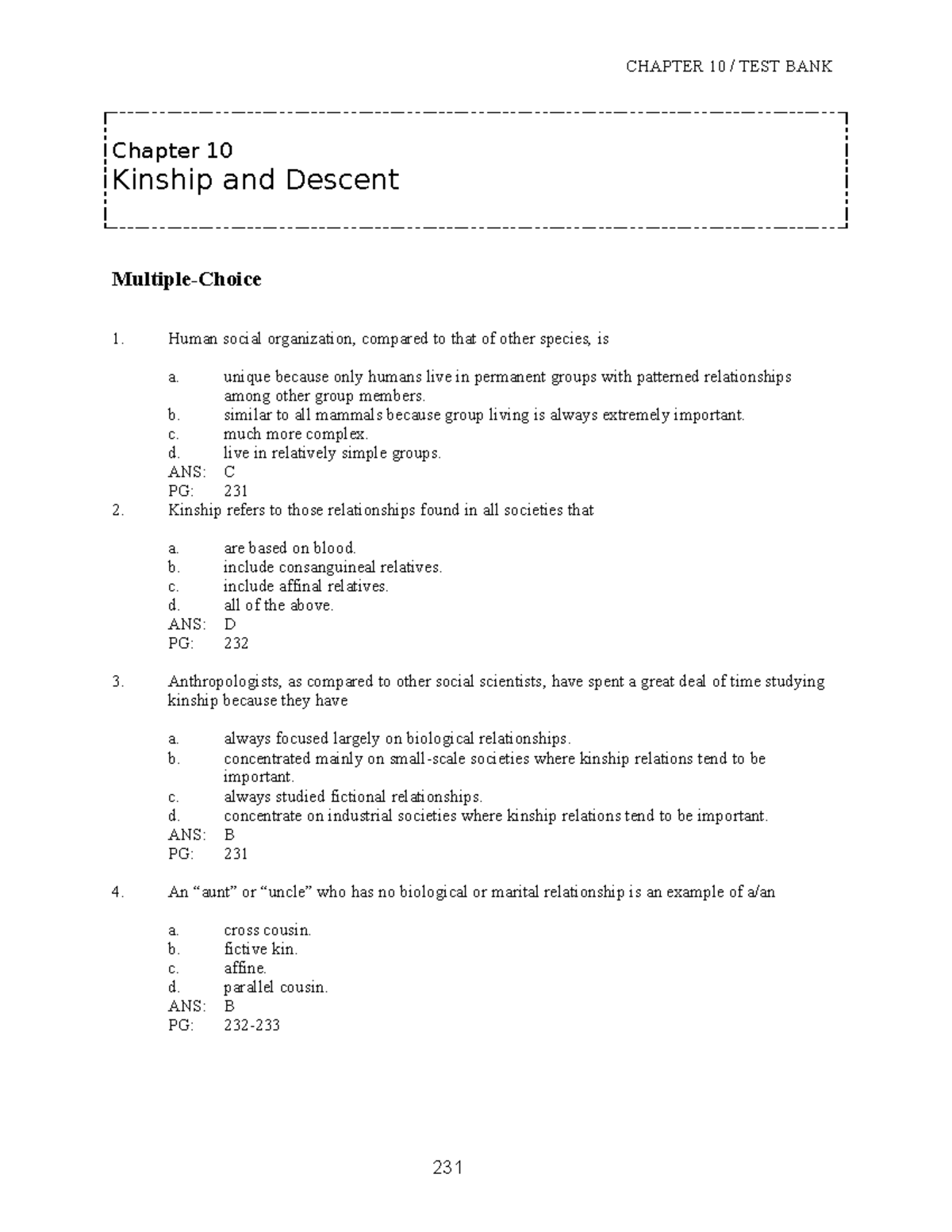 TB chapter 10answers - Human Anatomy and Physiology (MedTech) - Studocu