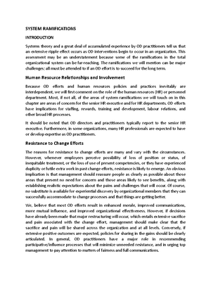 Values, Assumptions AND Beliefs IN Organizational Development - VALUES ...