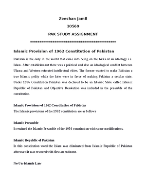 Islamic 1962 - aaaaaaaaaaaaaaaaaaaaa - Islamic Provision of 1962 ...