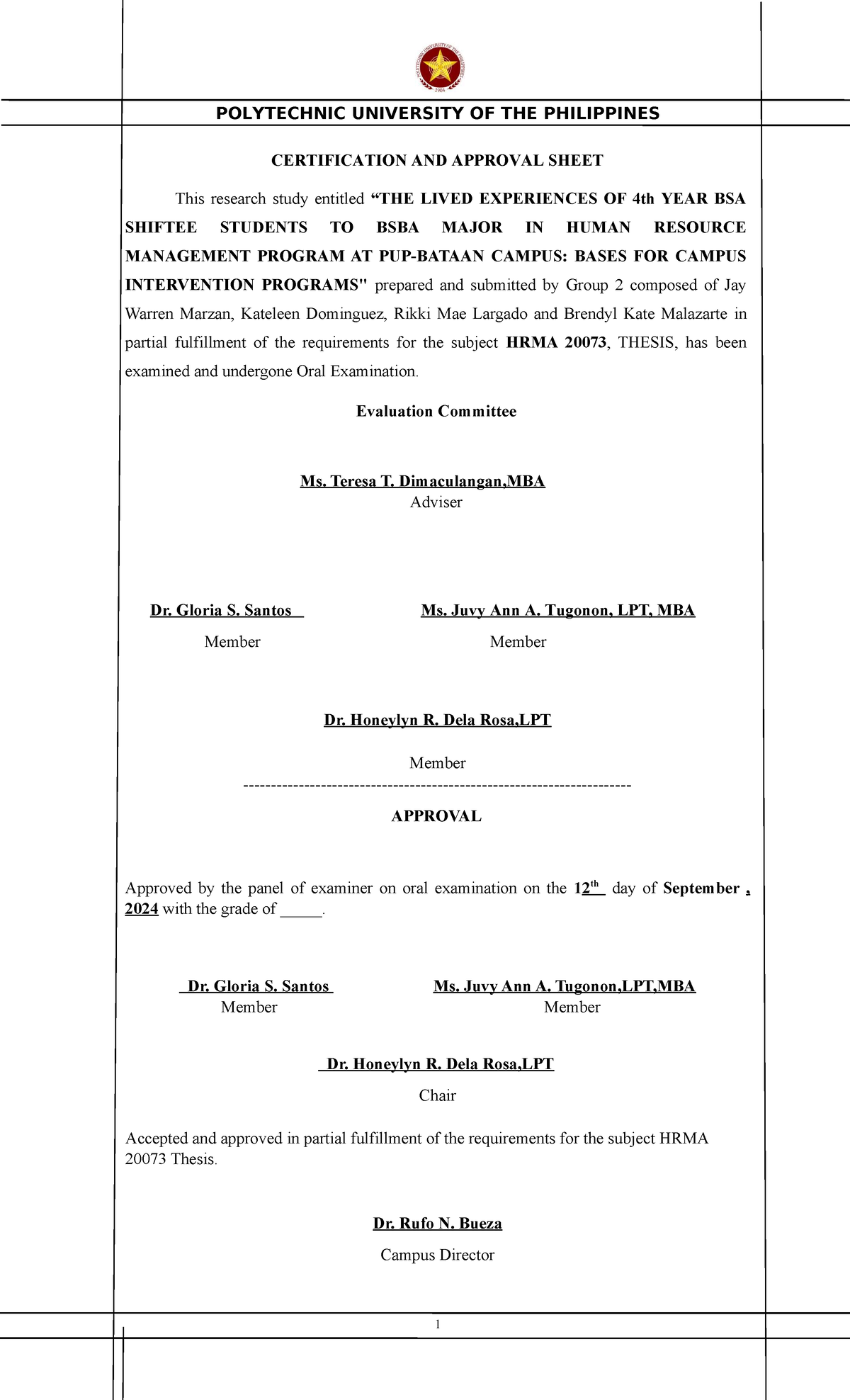 Approval-Sheet - BSMA - POLYTECHNIC UNIVERSITY OF THE PHILIPPINES ...