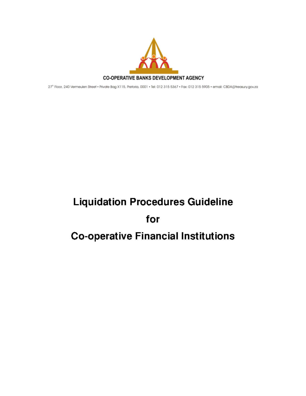 Cm25a - I am - Liquidation Procedures Guideline for Co-operative ...