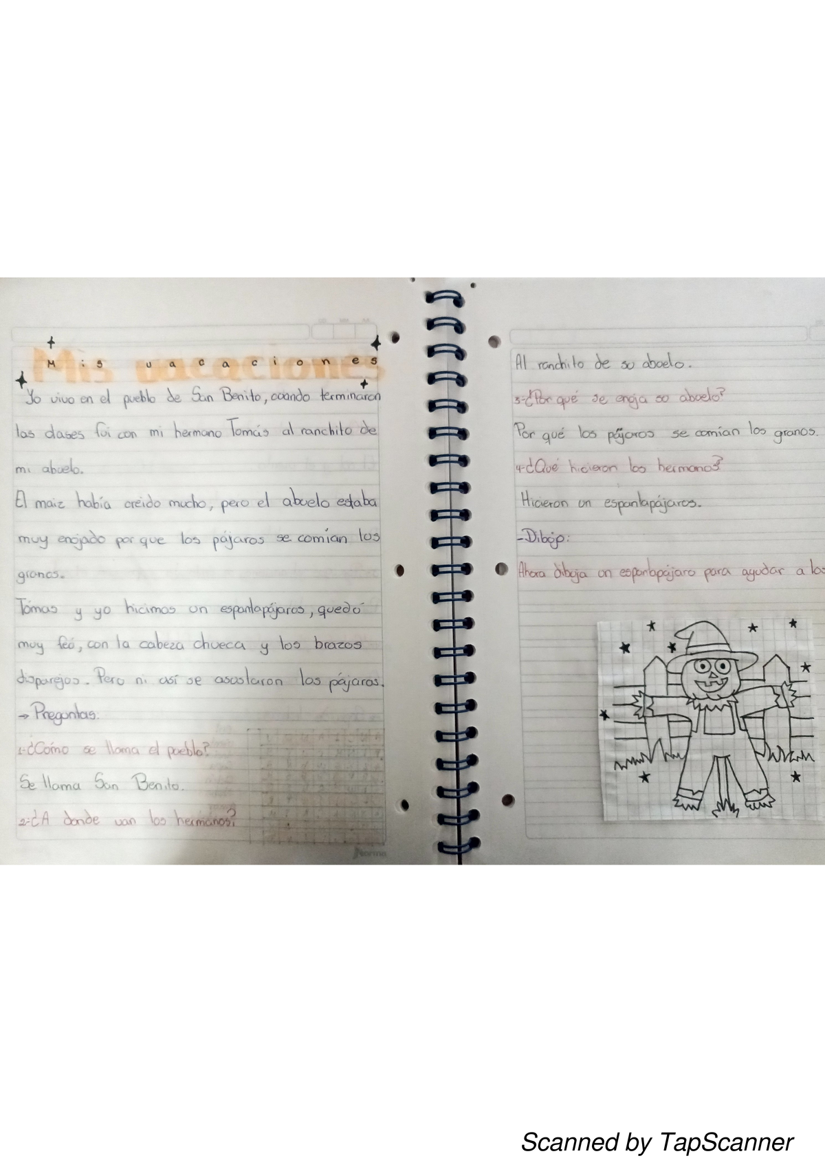 Mis vacaciones - gdfgfdg - Educación y Comunicación en Salud - Scanned ...