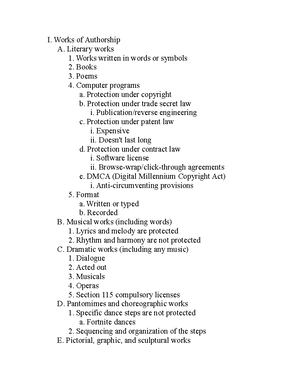 MTSU RIM 3700 Chapter 2 Notes - Prof. Deborah Wagnon - Middle Tennessee ...
