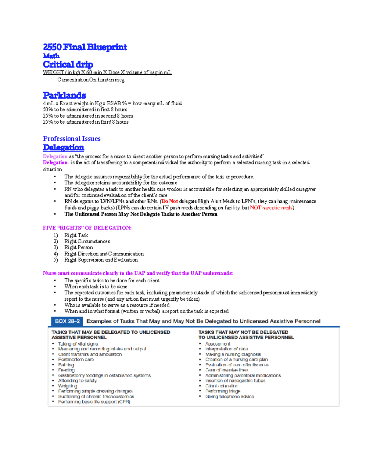 Final Blueprint Math Critical Drip Professional Issues Prioritization ...