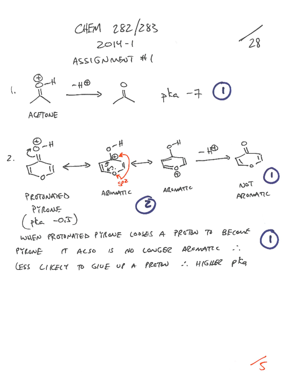 Seminar assignments -Organic chemistry - CHEM 282 Assignment No. 2 Due ...
