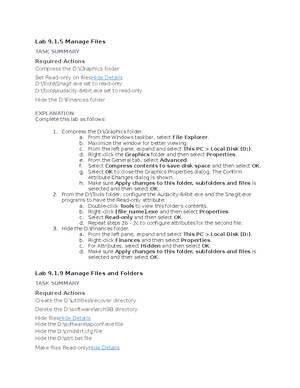 Chapter 10 and 11 labs - labsims - Lab 10.2 Select and Configure Dual ...