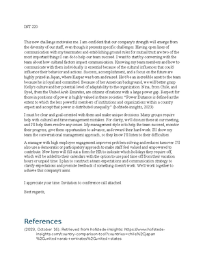 INT 220 6-2 Global Supply Chain Case Study - INT 220 6-2 Assignment ...