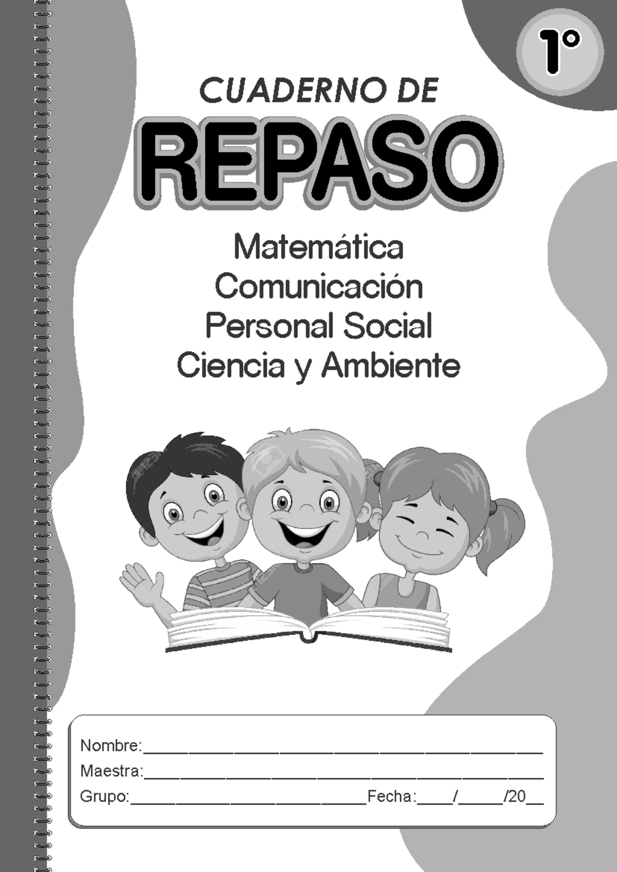 Cuaderno DE Repaso Primer Grado 2021-ME - CUADERNO DE ...