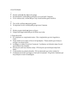 El SE - Utilització del SE - TEMA 7: La impersonalidad Tipos de “se ...