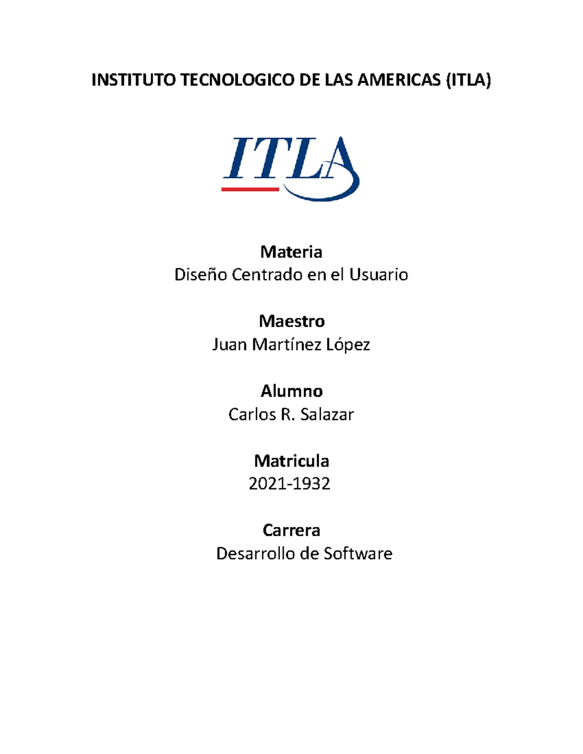 Tarea 3. Evaluacion HECalculadora - INSTITUTO TECNOLOGICO DE LAS ...