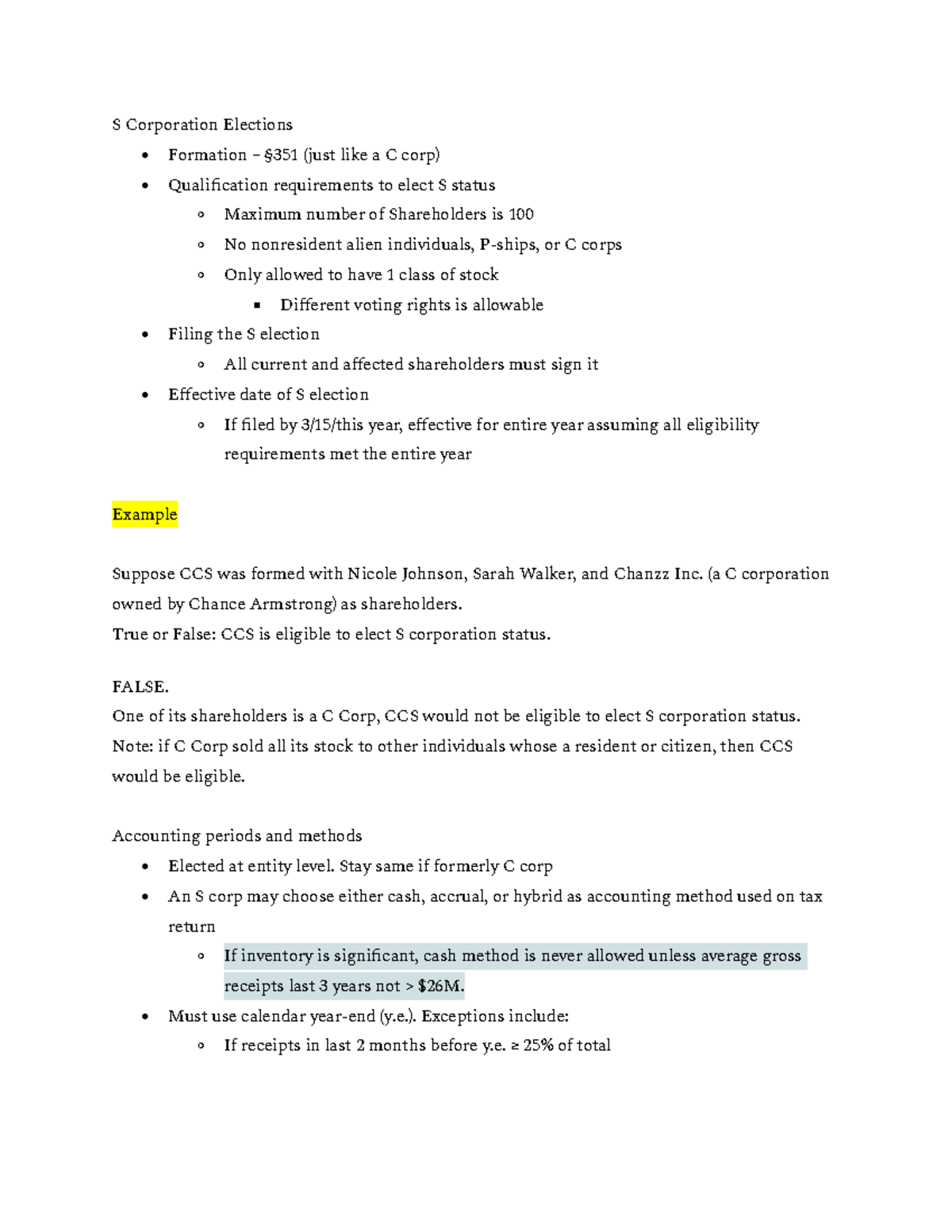 A329 Ch. 22 - Class notes and textbook material for when you missed ...