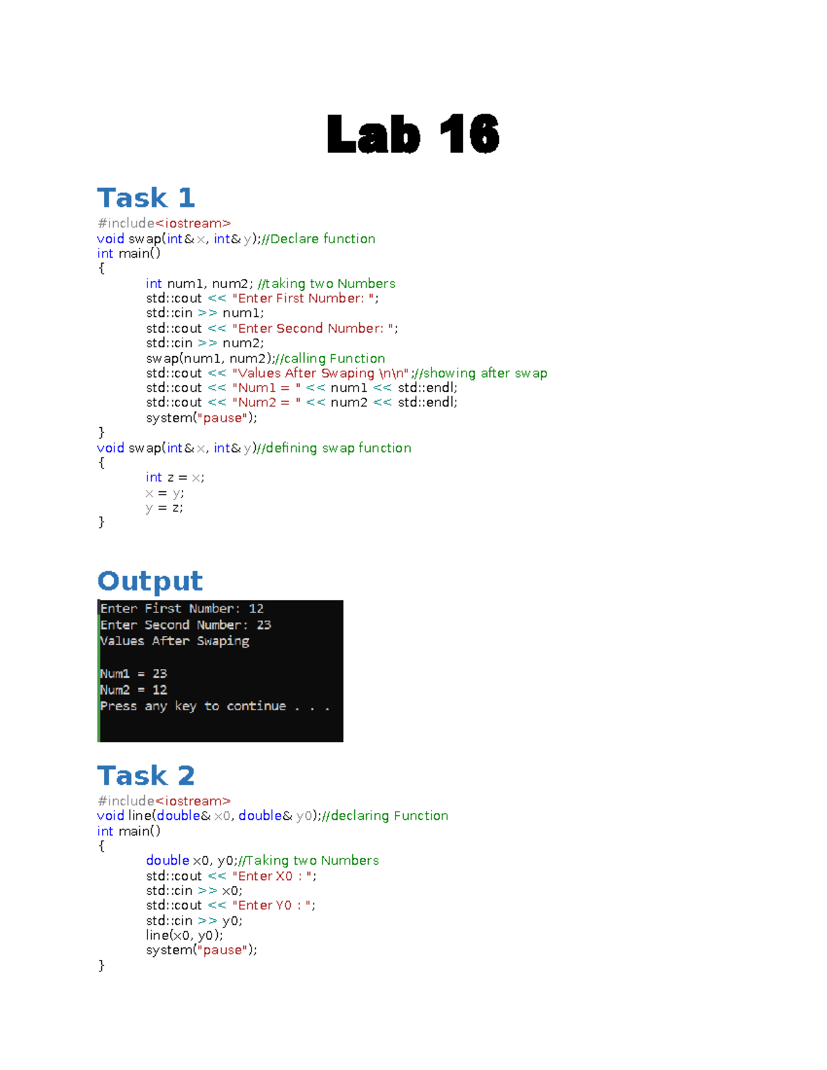 F23-3029 L16 - This is practice material for programming. - Lab 16 Task ...