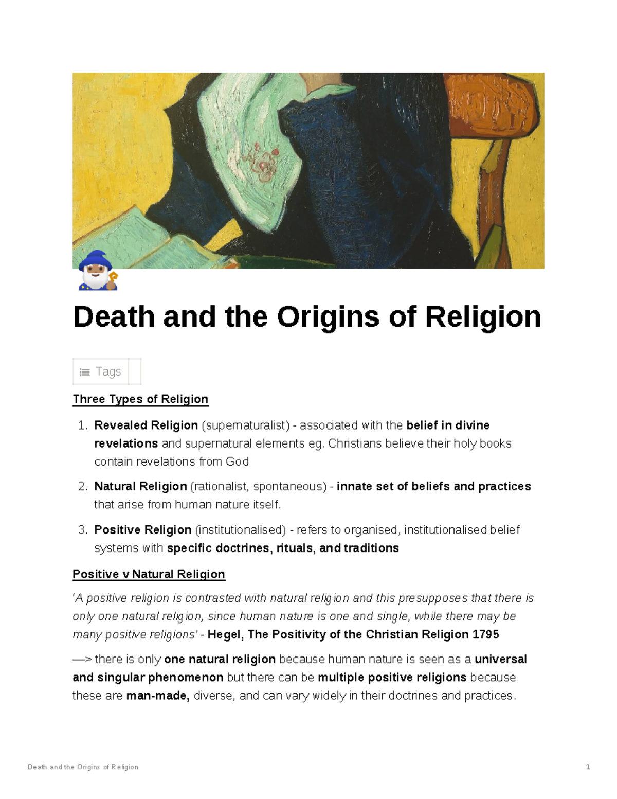 Death and the origins of religion - Death and the Origins of Religion ...