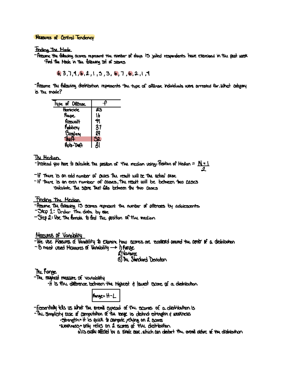 Chp 14 Measures of Central Tendency - Measuresof CentralTendency ...