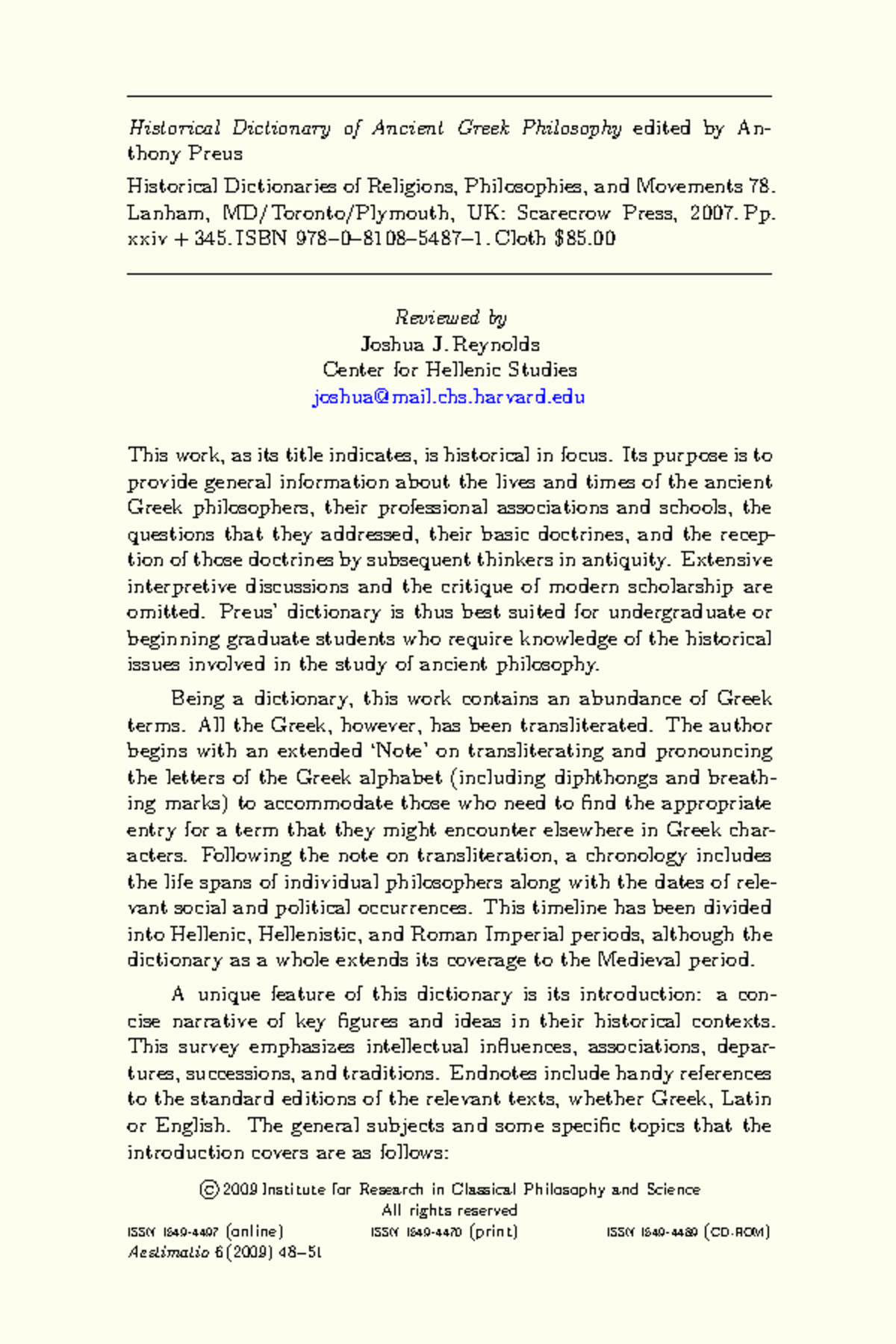 Historical Dictionary of Ancient Greek P - ©C 2009 Institute for ...