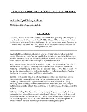 Simulation Modeling course outlines - 112 Simulation and Modeling Credit Hours: 3 (3,0) - Studocu