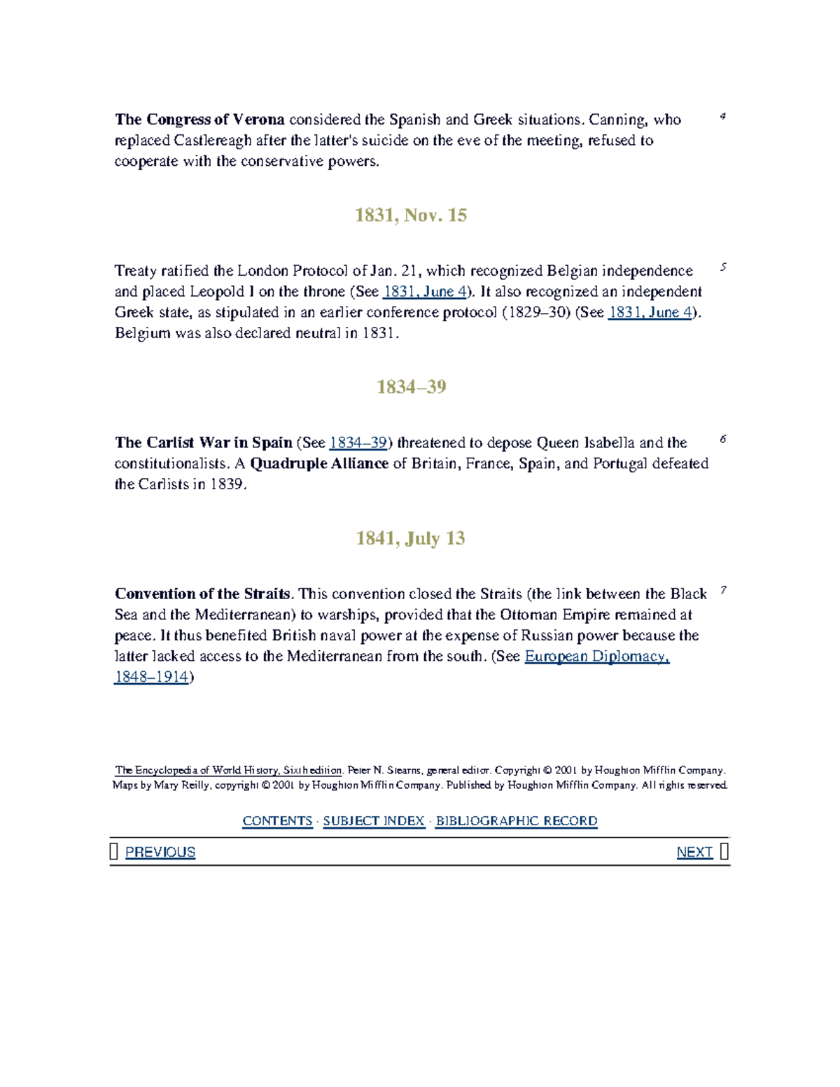 The Encyclopedia of World History The Encyclopedia of World History ...