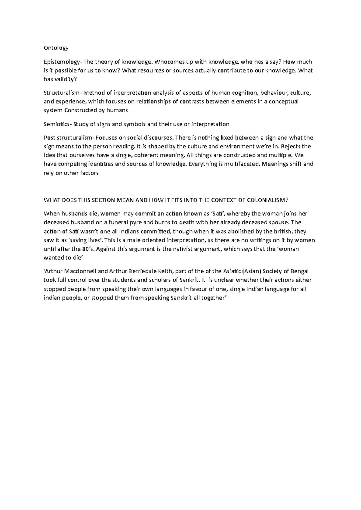 Ontology Lecture - Ontology Epistemology- The theory of knowledge ...