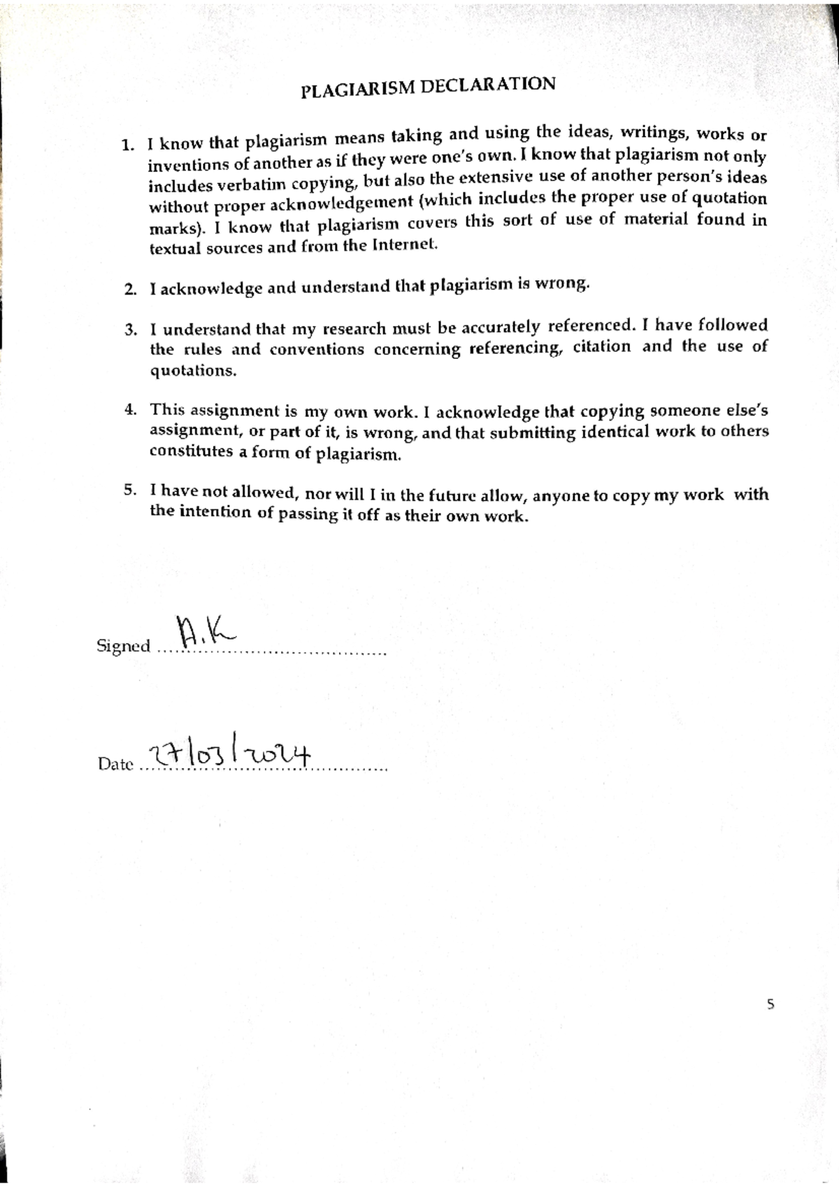 Business original assignment - LEC211E - Studocu