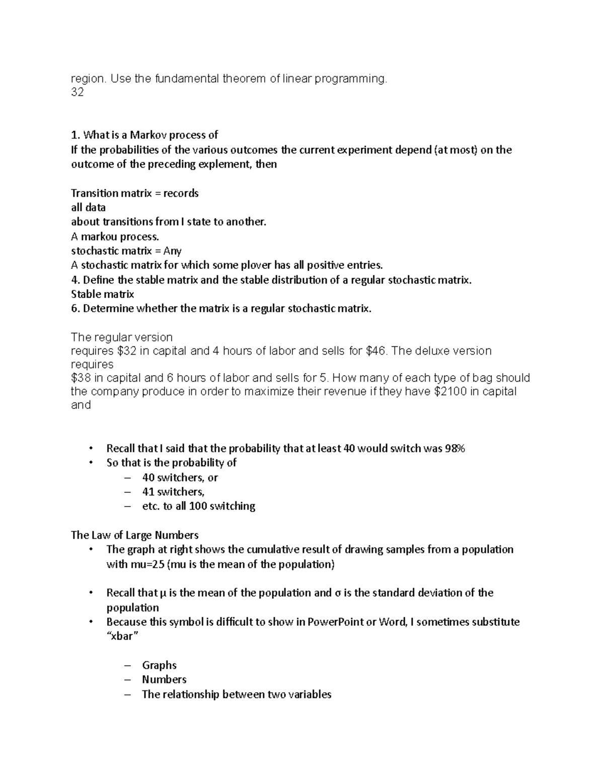 Math 125 8 - Math notes from the course. - region. Use the fundamental ...