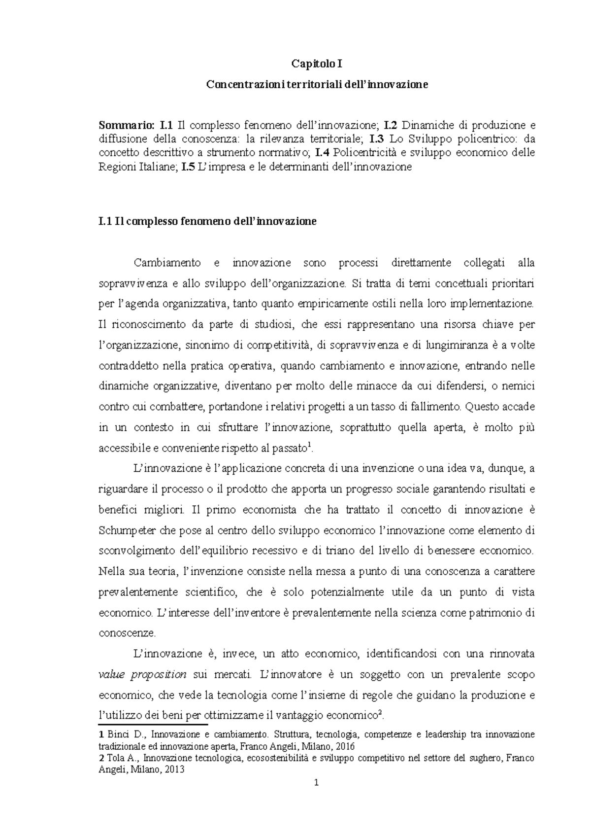 Capitolo I della tesi di laurea - Capitolo I Concentrazioni ...