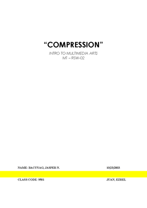 MMC Project 1 - Not for duplication - Multimedia Arts - P O R T F O L I ...