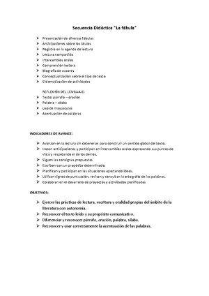 Planificación de Lengua para Tercer grado - Planificación de Lengua ...