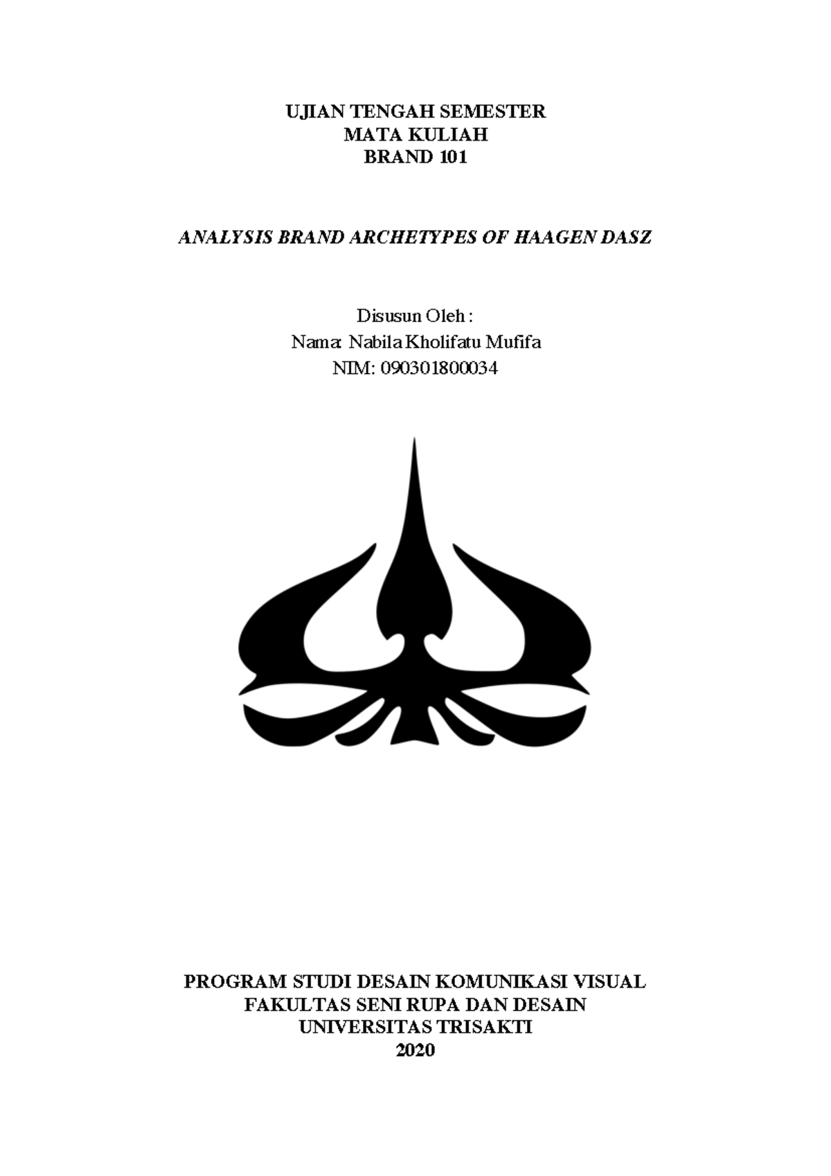 Analisis Brand Archetypes of "Haagen Dasz" by Nabila Kholifatu Mufida ...