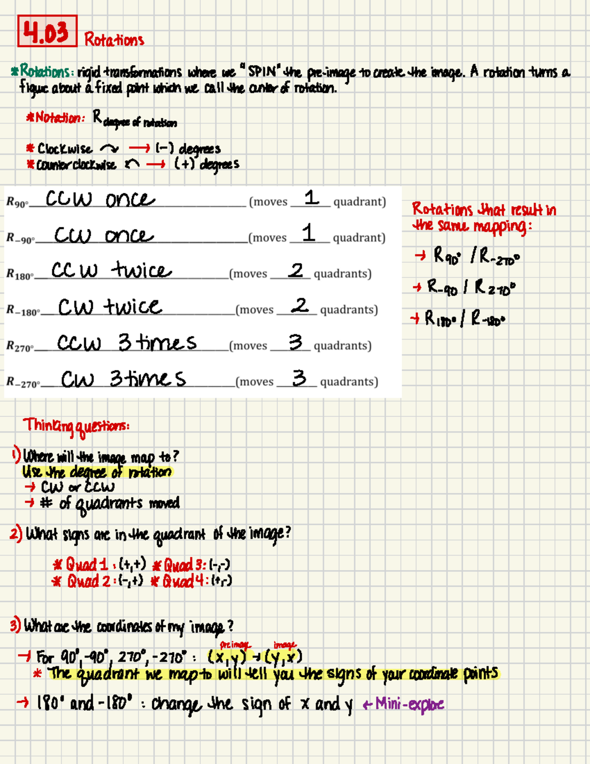 4.03 Rotations Notes - Studocu
