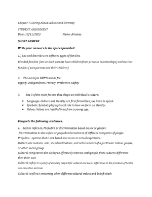 Module 8 assignment - good luck - Module 8 – Assisting the Family ...