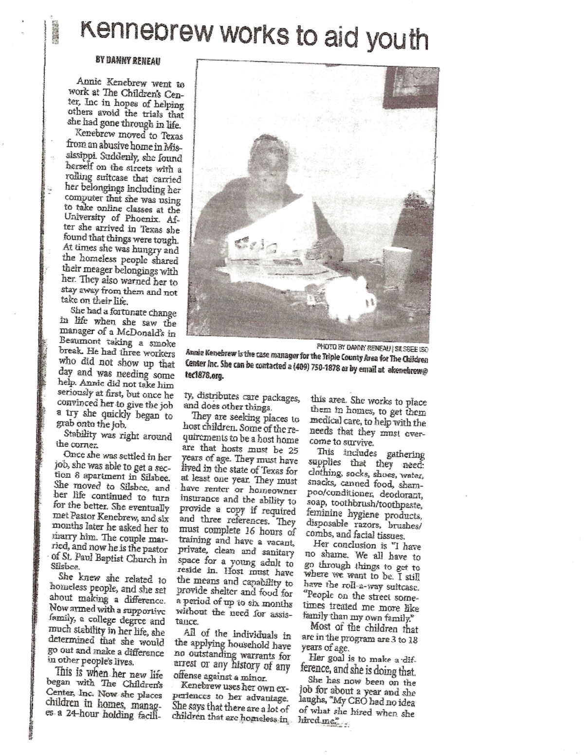 The Silsbee Bee Story - PSYCH-599 - UOPX - Studocu