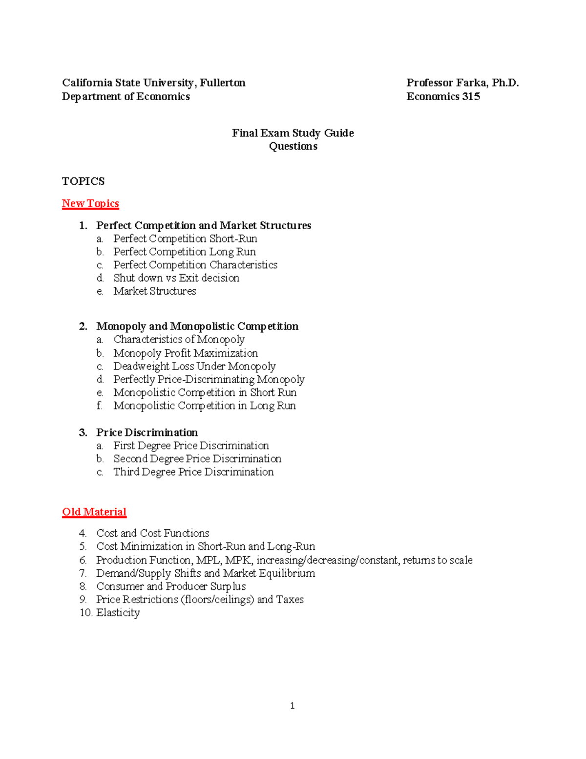 Final Exam Study Guide Questions Blank - California State University ...