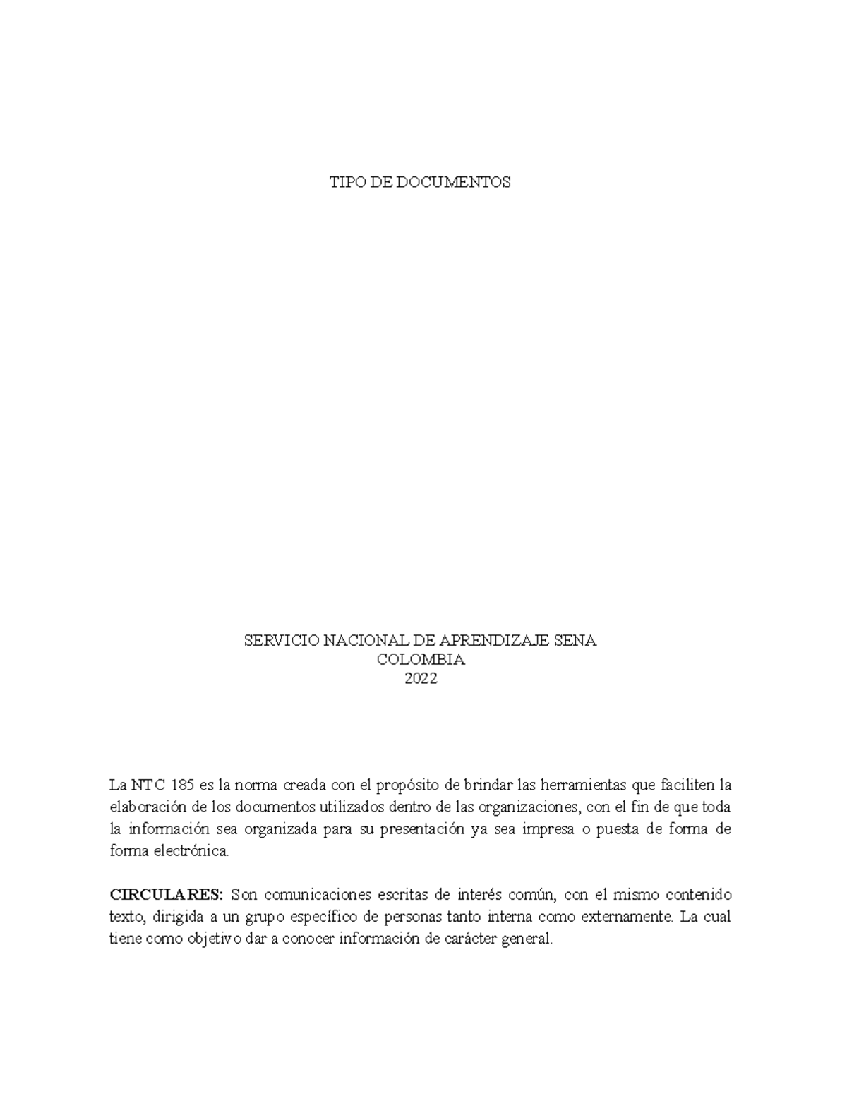 Ejemplo De Documento De Especificaciones