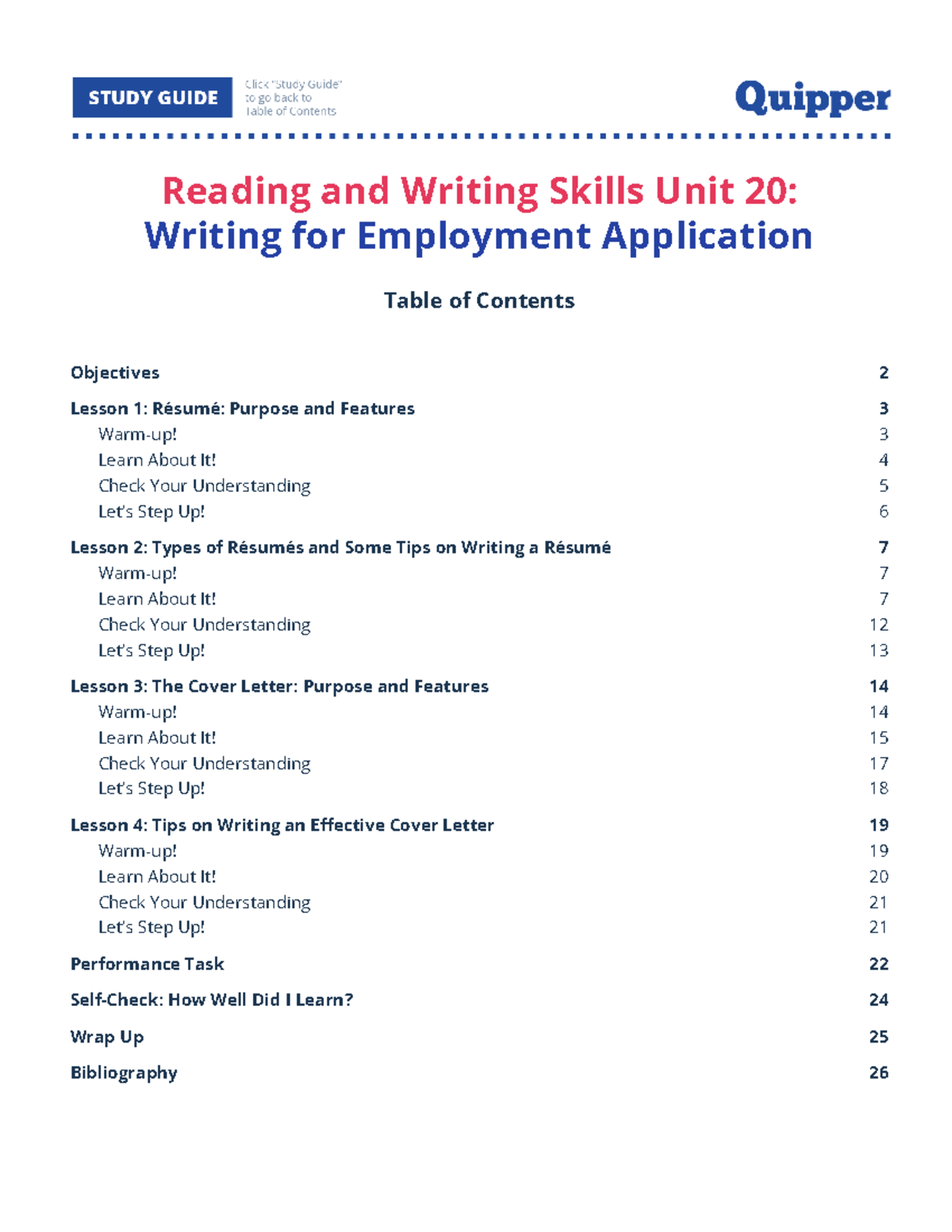 PDF RW Grade-11 Unit-20 Writing-for-Employment-Application-4-topics ...