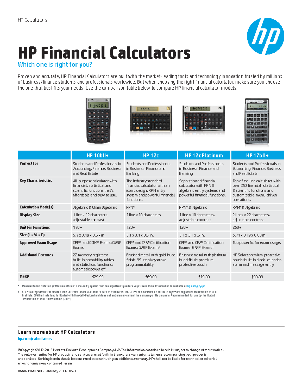 calculadora hp usos - Learn more about HP Calculators hp/calculators ...