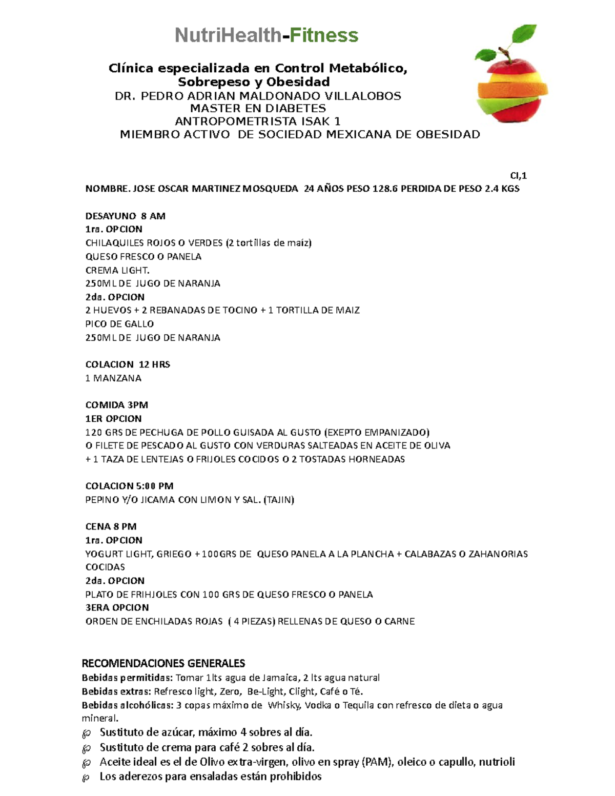 Nutri Health 11 Septiembre CAFE 1,1 - NutriHealth-Fitness Clínica ...