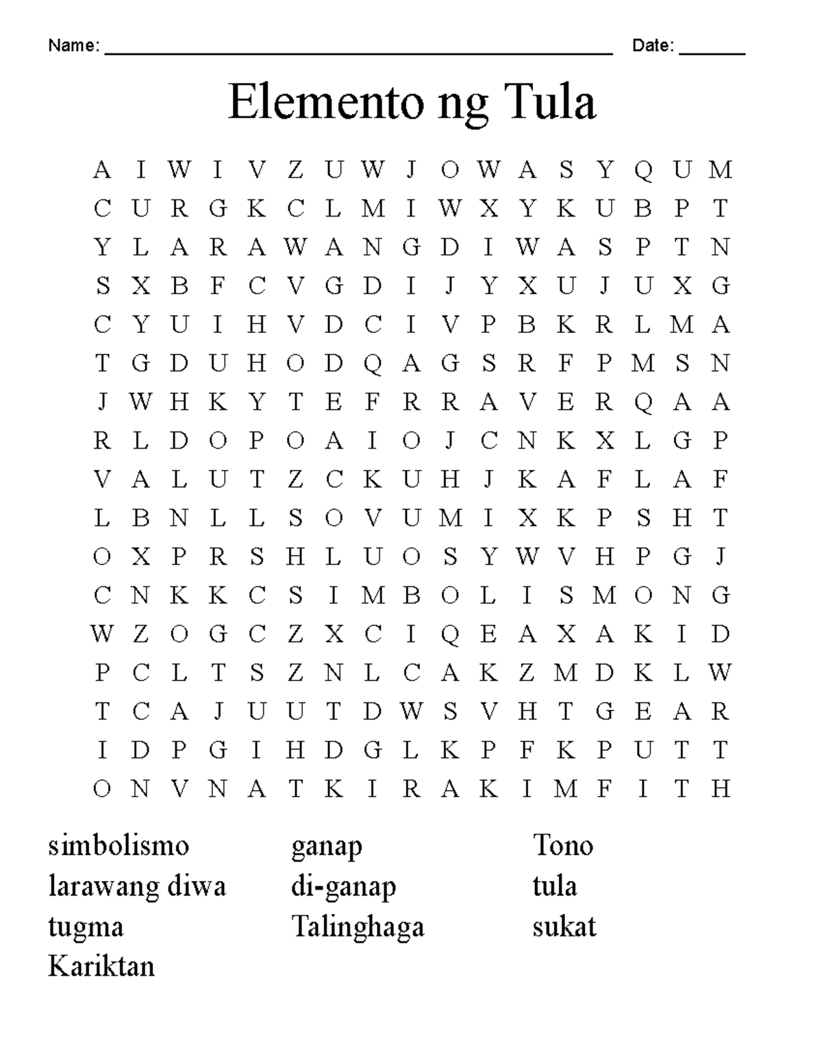 Elemento ng Tula 1711de 616302 e9 - Name