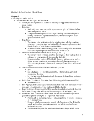 Module 5 Lecture Notes - Module 5 Lecture Notes -Most of what we know ...