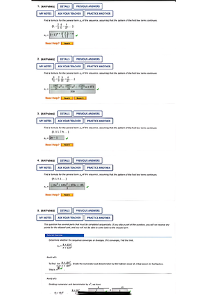 Calculus review part A class work - MATH 12003 - Studocu