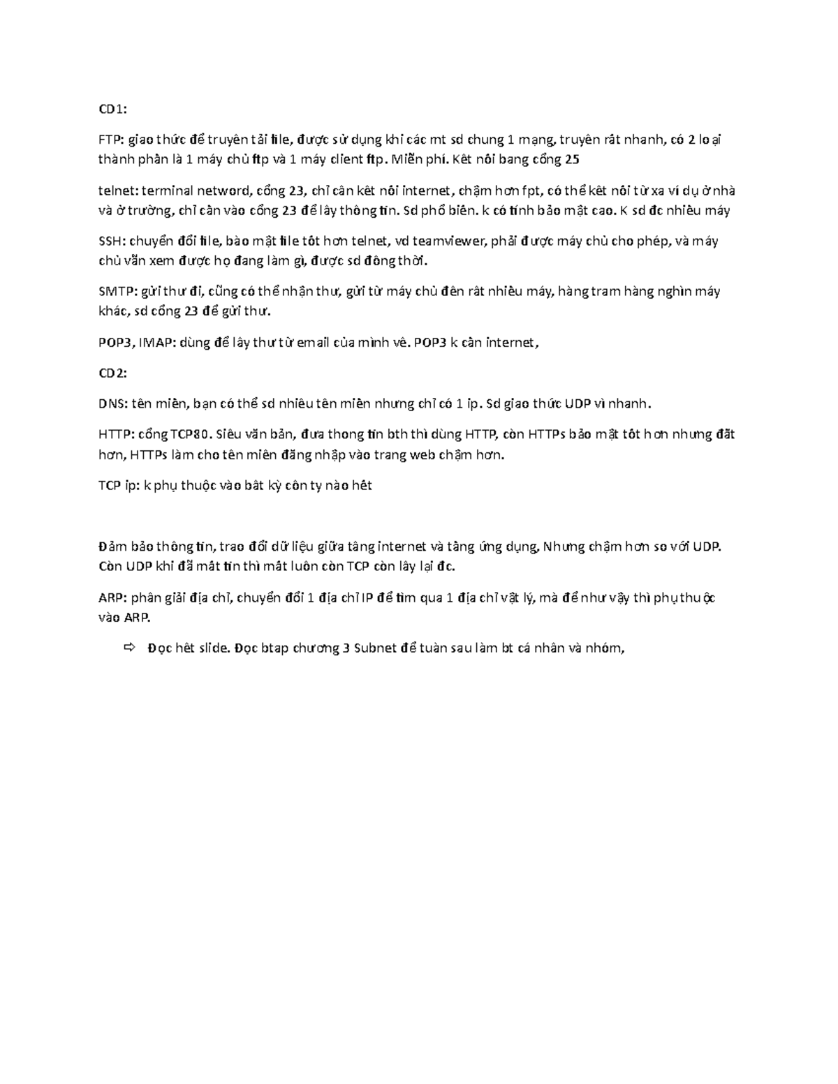 Mạng 19-10 - 21k - CD1: FTP: giao th c đứ ể truyềền t i fle, đả ược s ử d ng khi các mt sd chung ...