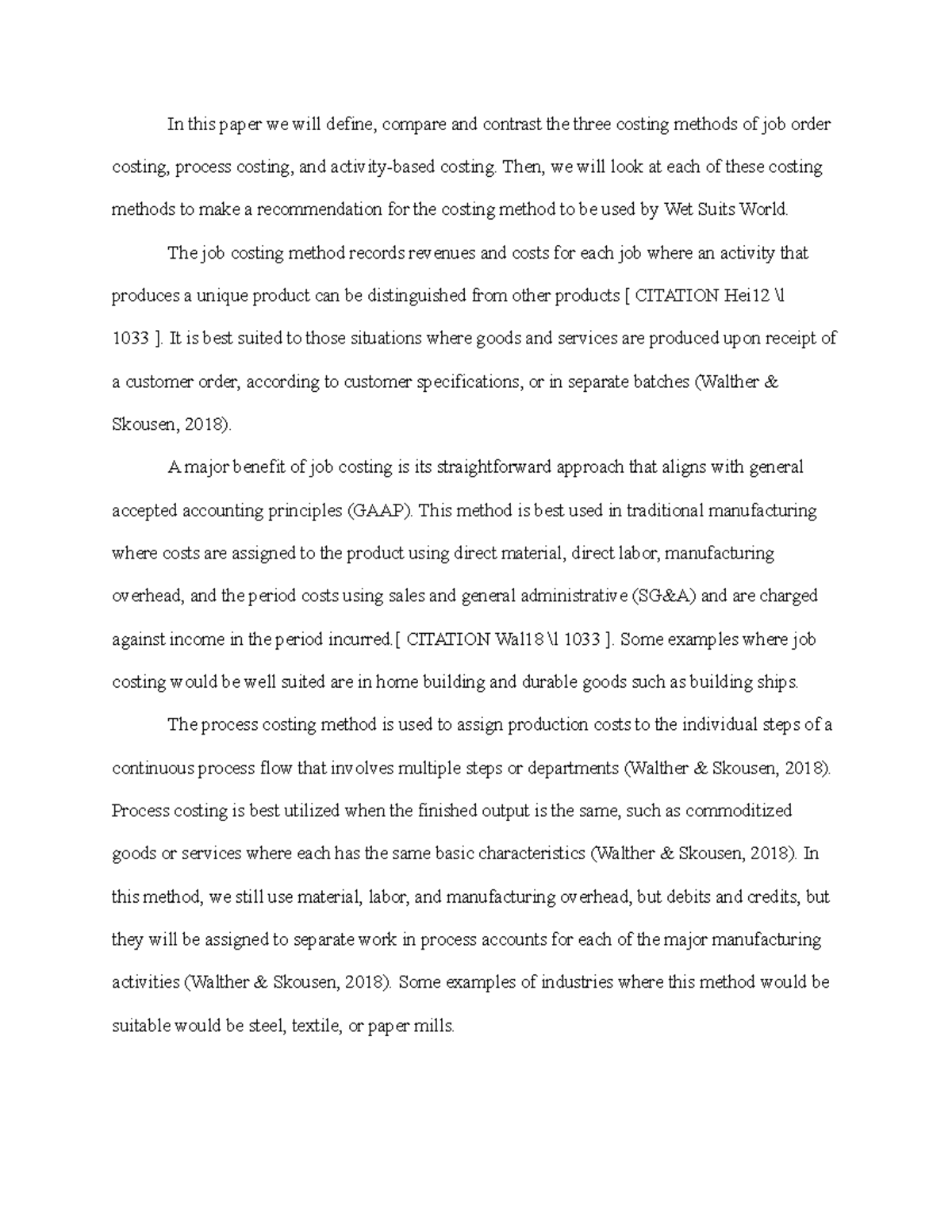 Bus 5110 Unit 2 Written Assignment V1 In This Paper We Will Define Compare And Contrast The