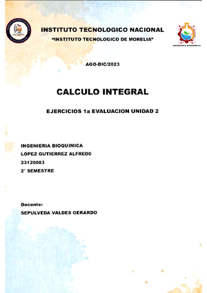 Integrales definidas e indefinidas - Cálculo Integral - Studocu