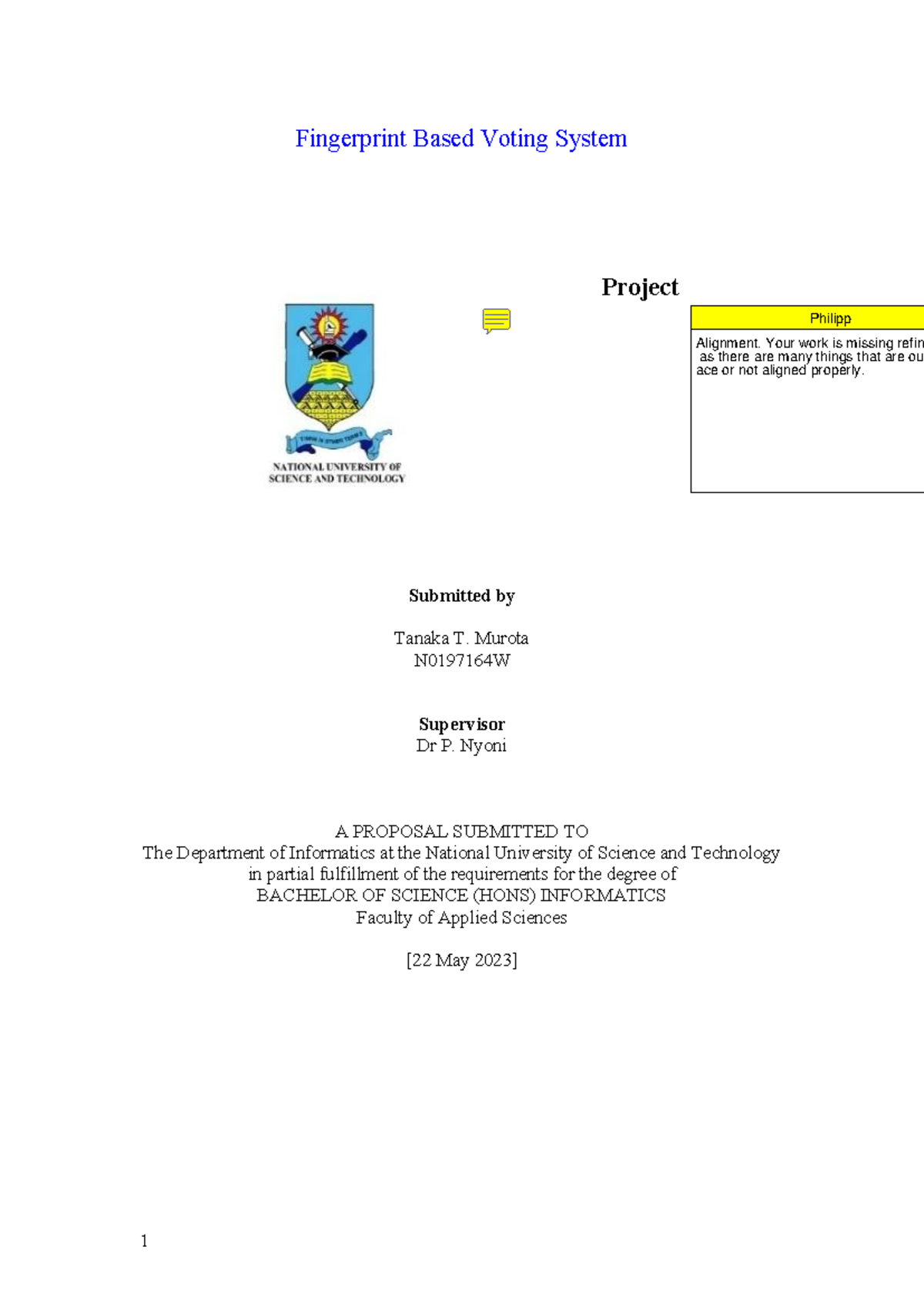 Project with Feedback - Fingerprint Based Voting System Project ...
