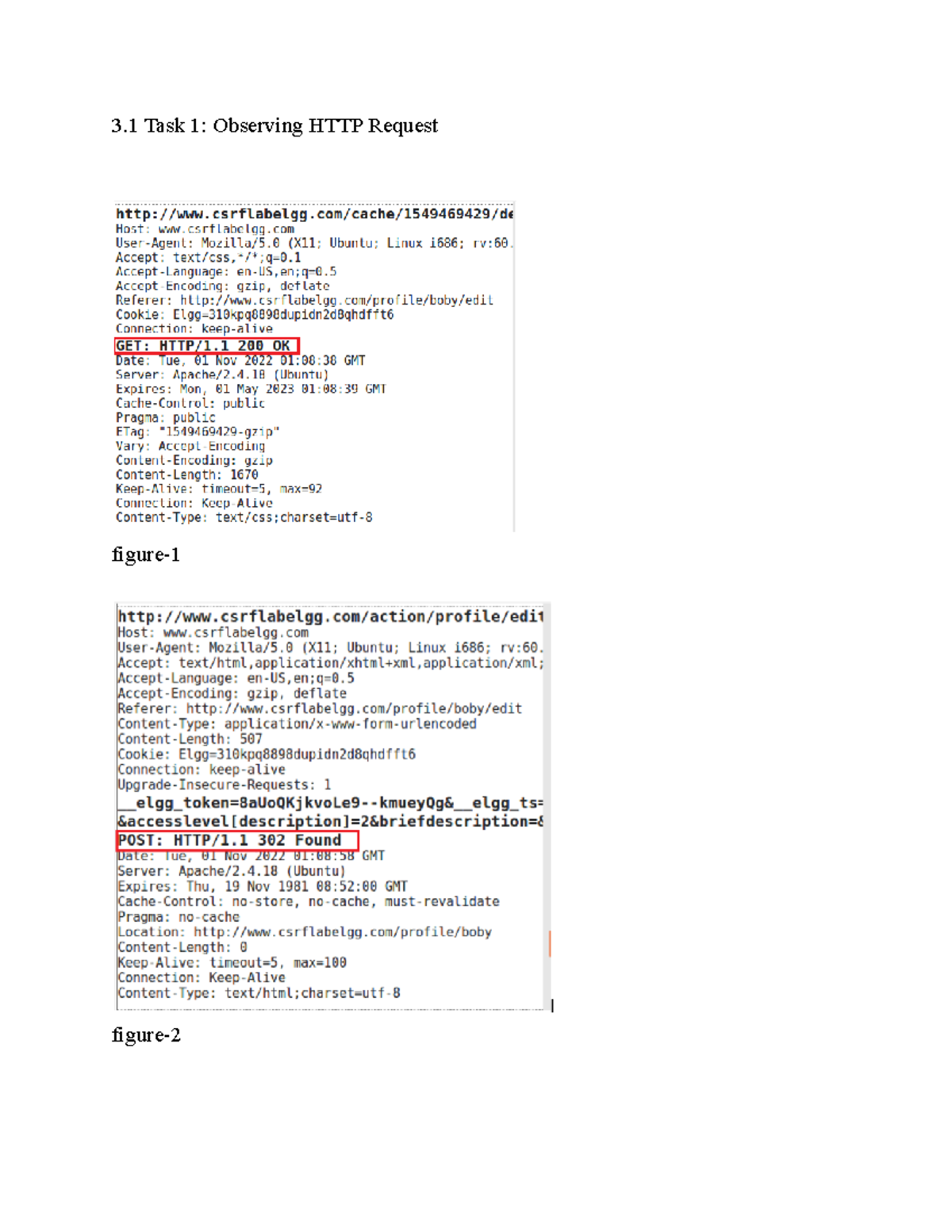 Lab-06 - tdcjgvhkbj - 3 Task 1: Observing HTTP Request figure- figure ...